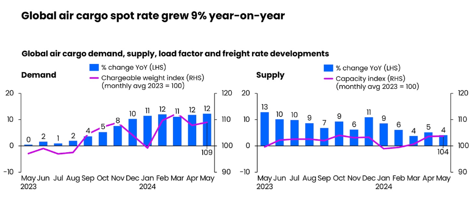TRANSPORTATION MARKET UPDATE JULY- 2024 | AIR & SEA FREIGHT